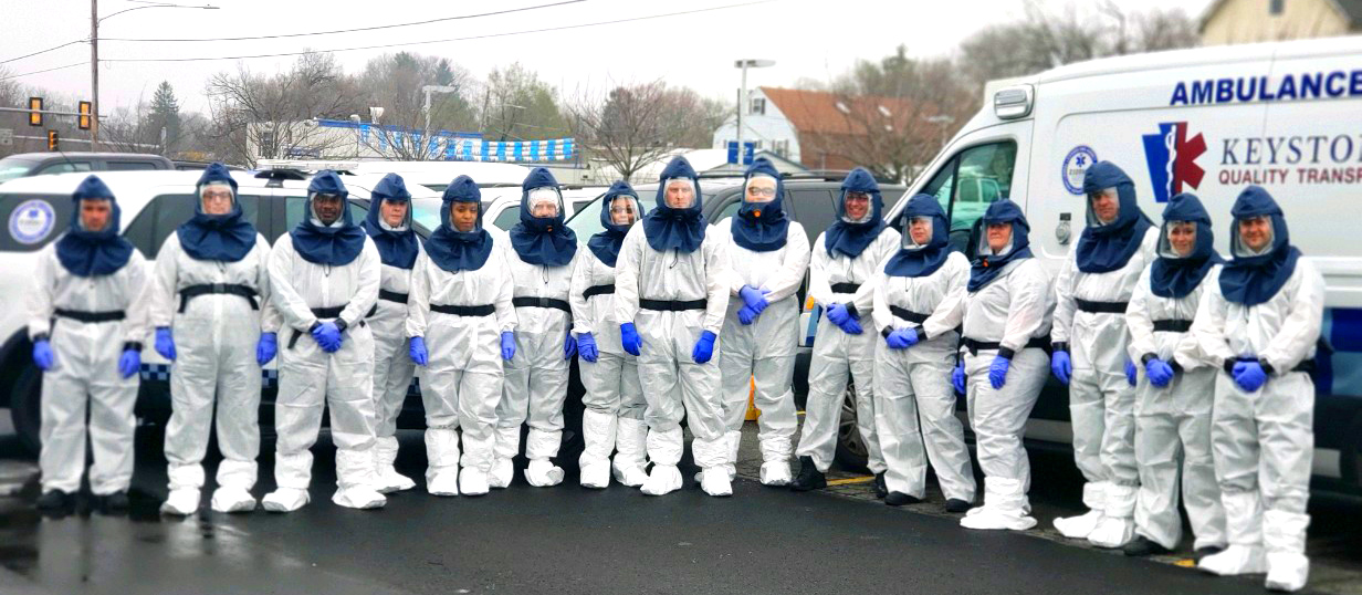 Keystone Quality Transport ambulance staff is prepared for coronavirus ...